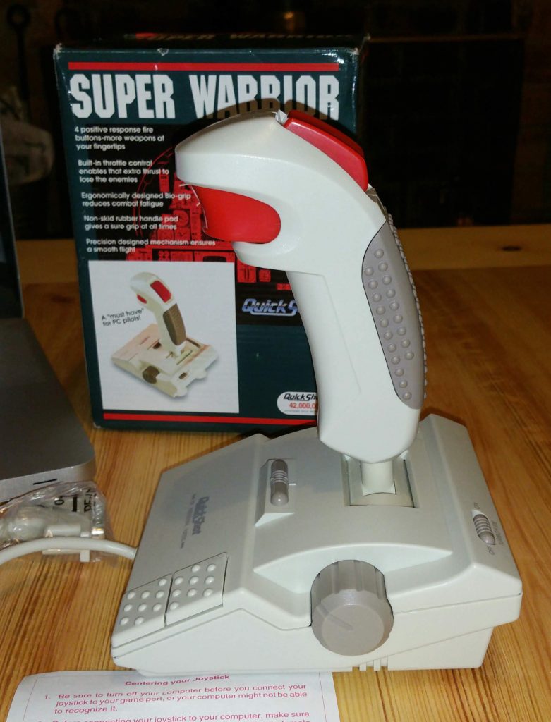 Quickshot QS-201 Super Warrior Joystick – NOS – William T R Jones